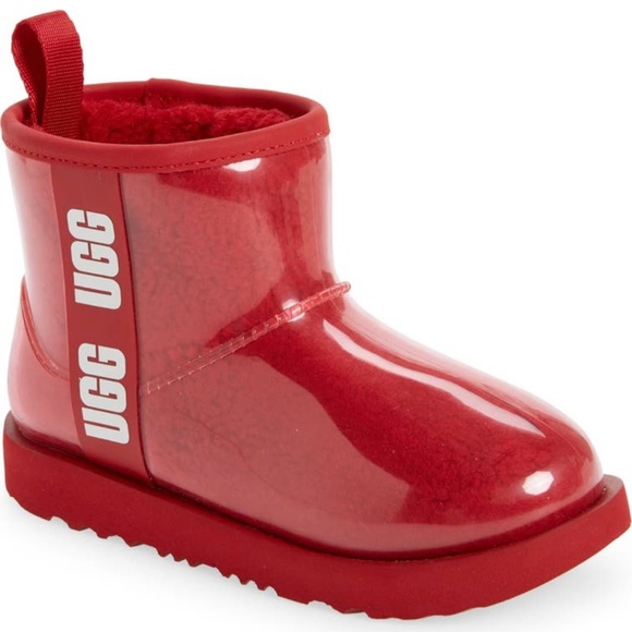 UGG | Shoes | Ugg Classic Mini Waterproof Clear Boots | Poshmark